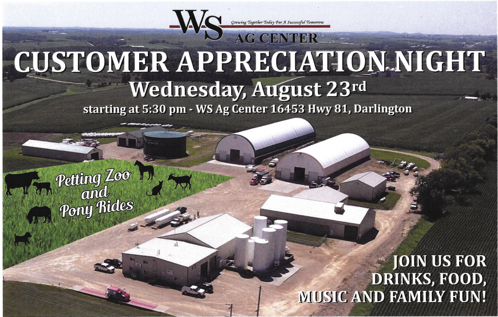 CUSTOMER APPRECIATION NIGHT 2017 - WS Ag Center